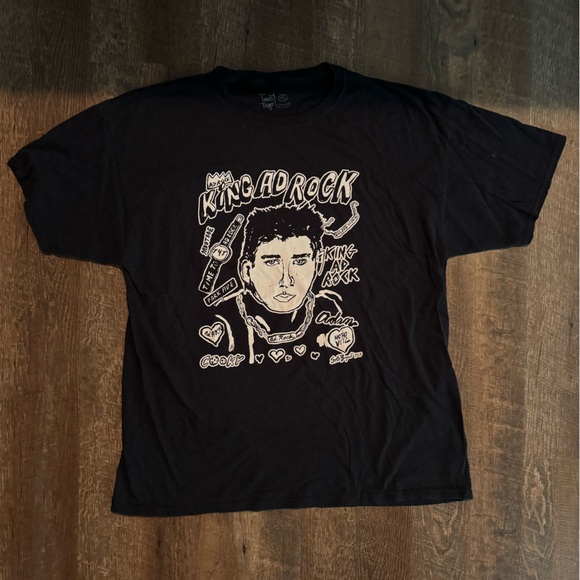 Shirts | King Ad Rock Graphic Black Tshirt | Poshmark